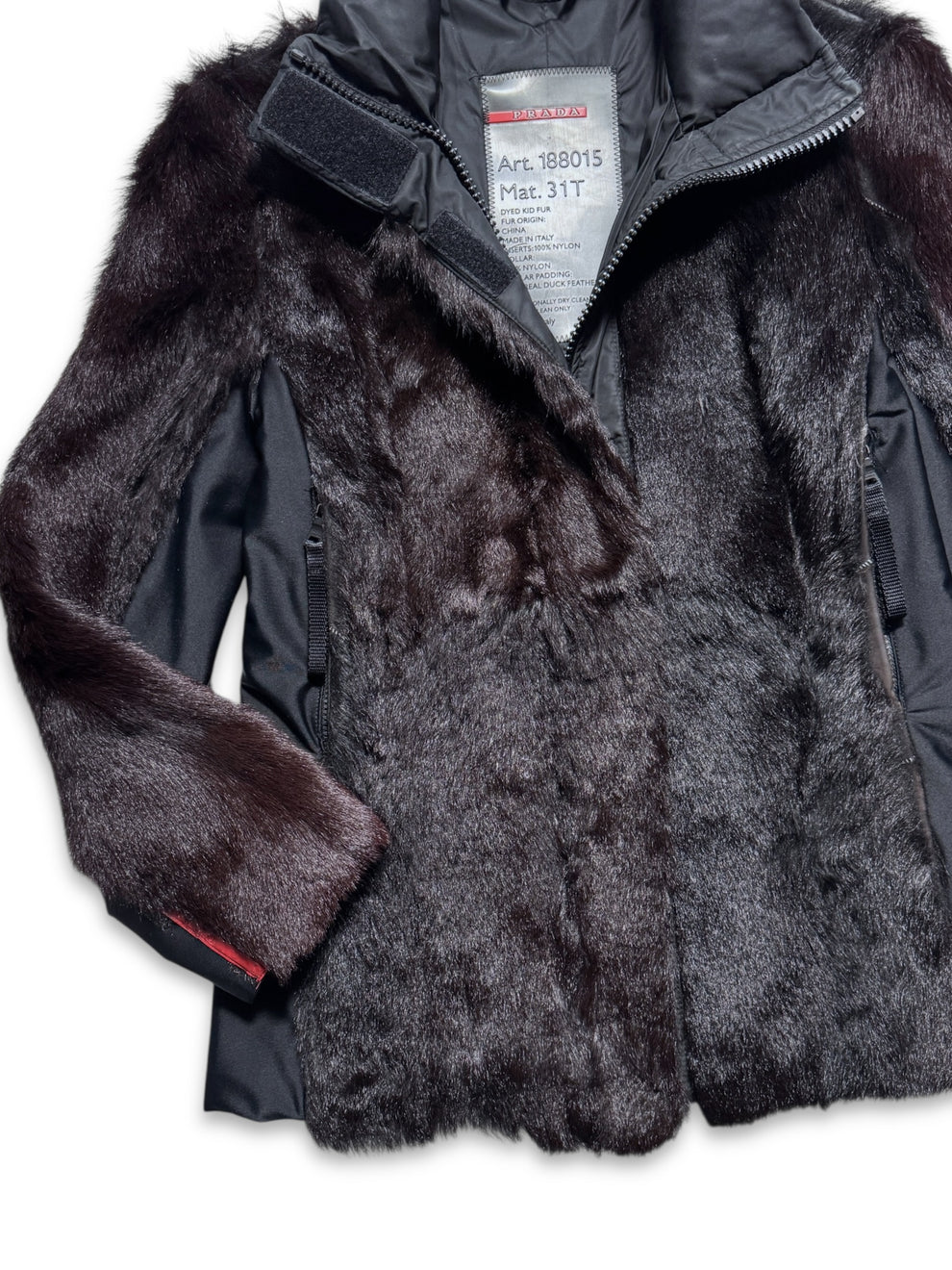 AW99' Prada Sport Jet Black Womens Jacket – Holsales