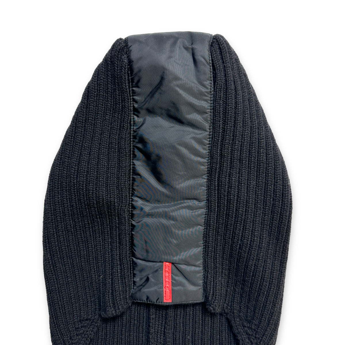 Early 2000's Prada Sport Jet Black Nylon/Knit Balaclava – Holsales